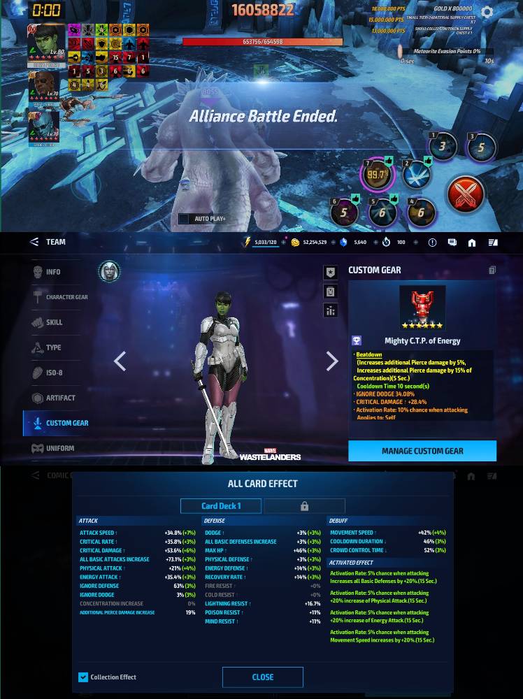 Ψ SΞΠΤΓΥ Ψ 's luna snow can't do this even with ctp of rage 😝 - MARVEL ...