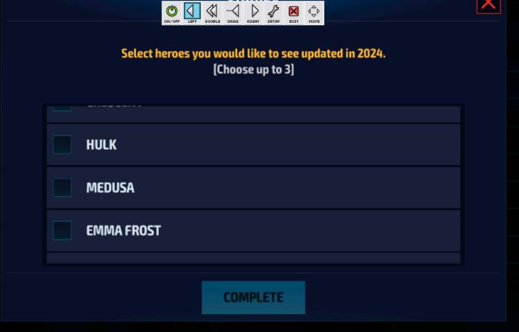 2024 poll - MARVEL Future Fight