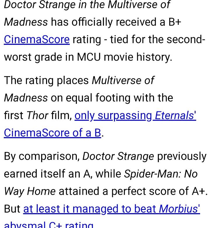 Morbius made Morbillion dollars on the first day alone. - MARVEL Future ...