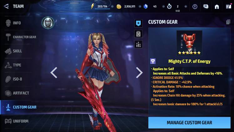 First mighty ctp - MARVEL Future Fight