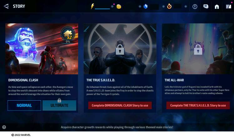 Story Mission Guide - MARVEL Future Fight