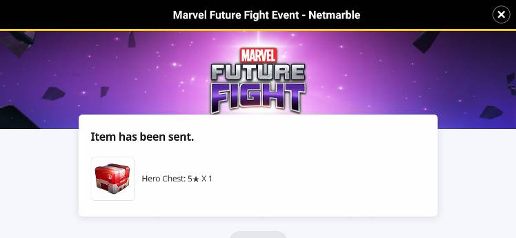 Coupon Code - MARVEL Future Fight