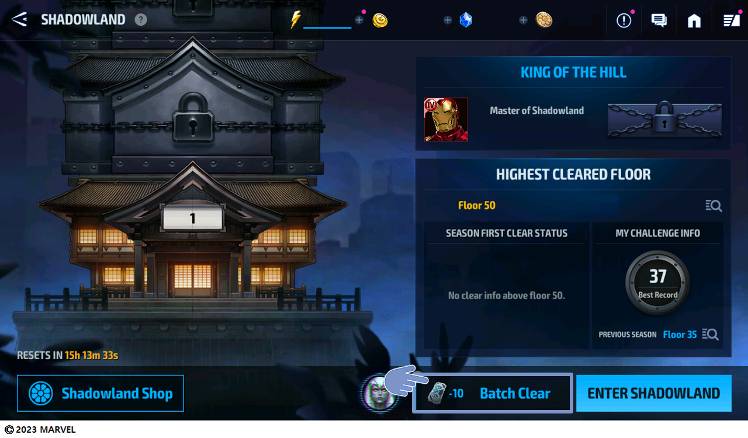 Shadowland Guide - MARVEL Future Fight