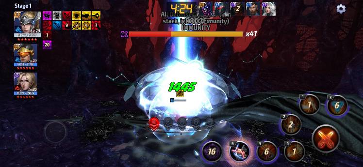 Knull stage 1 without t3 skill of sharon! Challenge accepted! 😉 ...