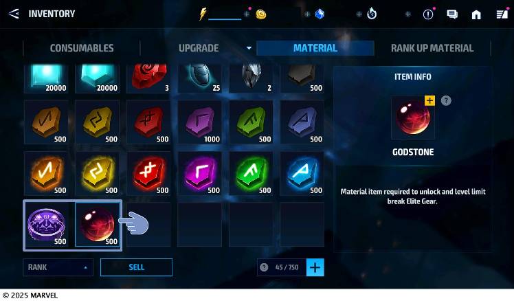 Elite Gear - MARVEL Future Fight
