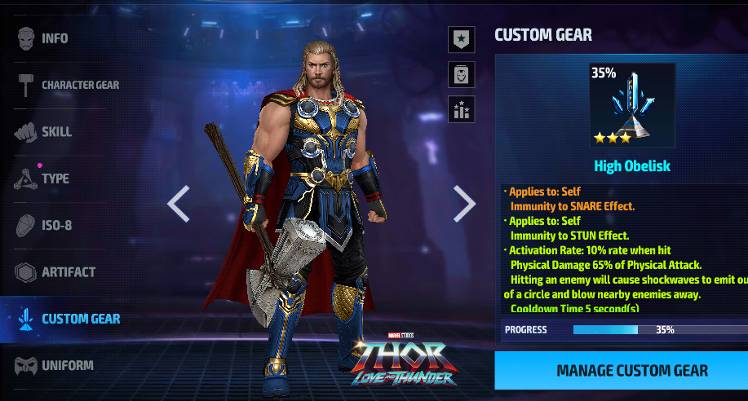 My first tier-3 character Thor! Which ctp is perfect for my thor? Also ...