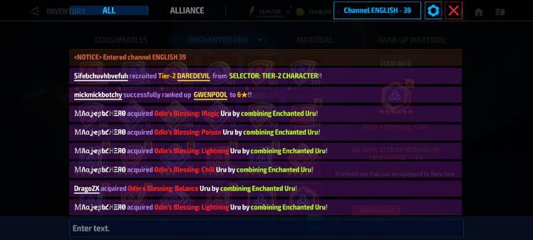 BLESSED WITH ODIN BLESSINGS FROM COMBINING 🥳 - MARVEL Future Fight