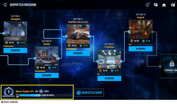Dispatch Mission Guide - MARVEL Future Fight