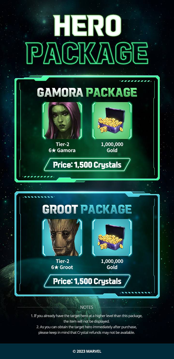 Hero Package - MARVEL Future Fight
