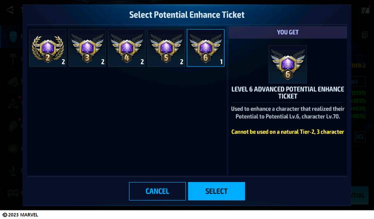 Tier-3 & 4 Advancement and Potential Growth Guide - MARVEL Future Fight