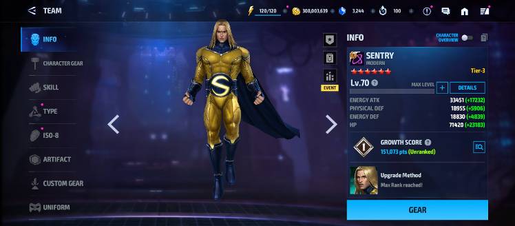 [Show off your Sentry growth / BBC0C2036DBD46C3992DBE8F9BBAF2E1 ...