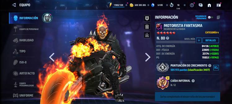 [World Boss Dealer / Ghost Rider / pirataa1] - MARVEL Future Fight