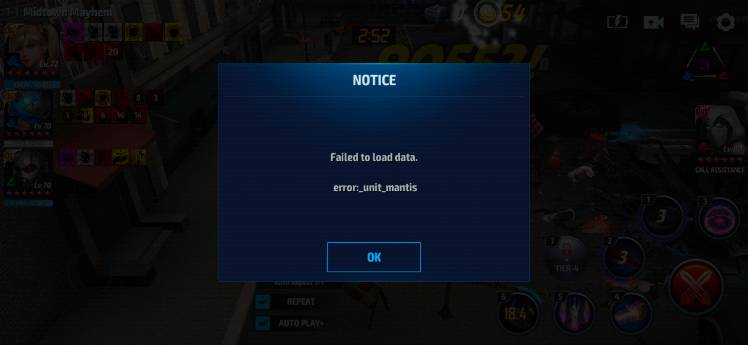 Game error fix - MARVEL Future Fight
