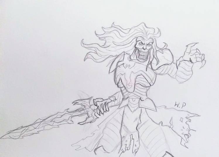 Drawing #036 - Lord of the Abyss - MARVEL Future Fight