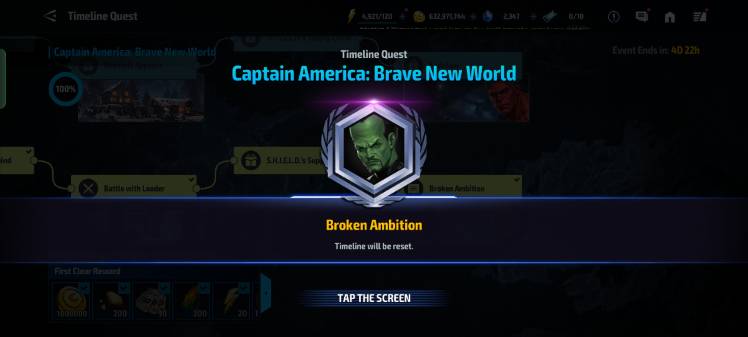 Finish Timeline Quest Got CTP Rage👍 Thanks #NM - MARVEL Future Fight