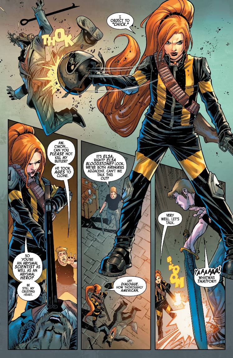 new uniform option for elsa bloodstone - MARVEL Future Fight