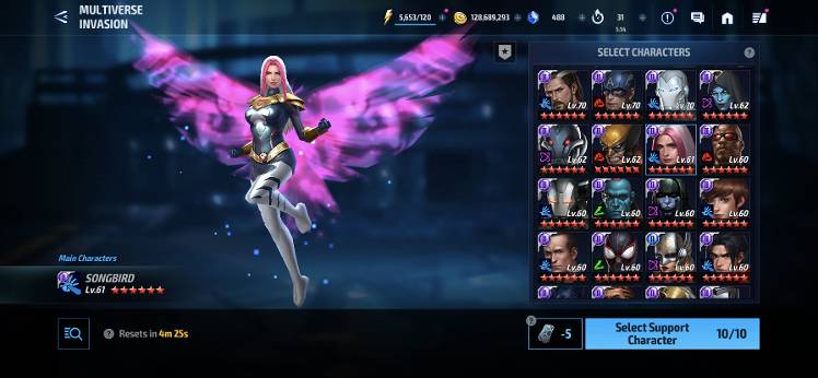 Hoping they give something for Songbird - MARVEL Future Fight