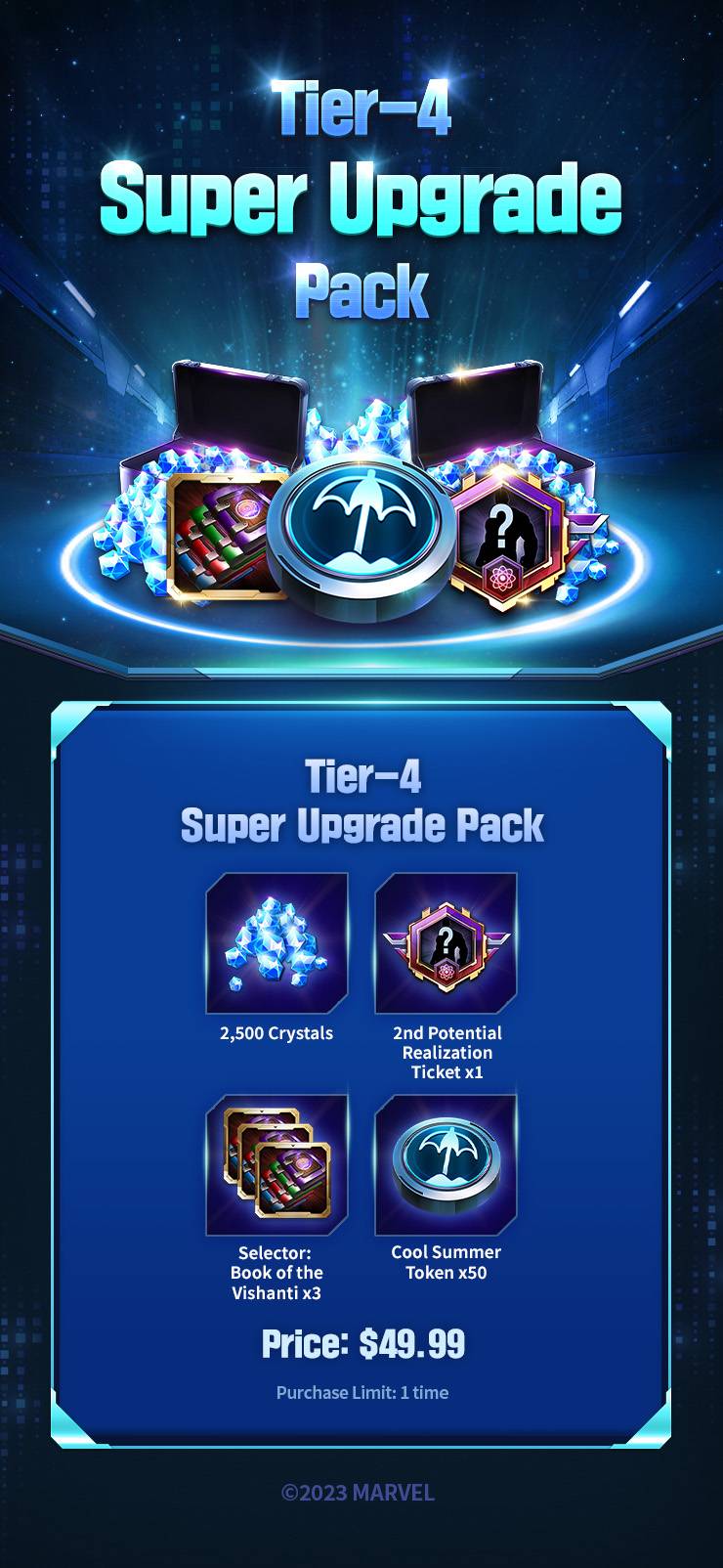Tier-4 Super Upgrade Pack - MARVEL Future Fight