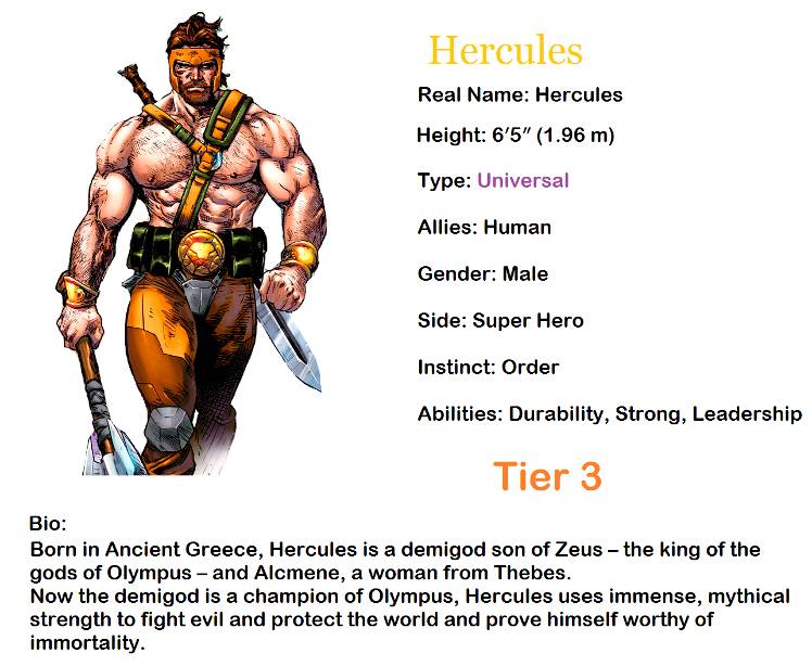 New Character: HERCULES - MARVEL Future Fight