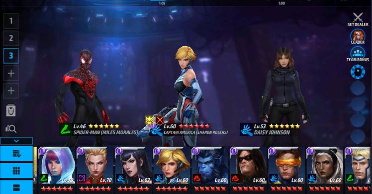 [Sharon Team Build / MalkothMM] - MARVEL Future Fight