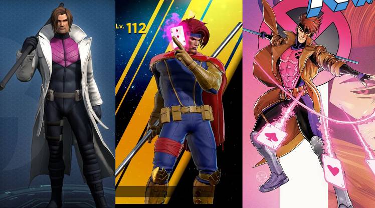 Ideas for Gambit's Uniform, Artifact and T4 - MARVEL Future Fight