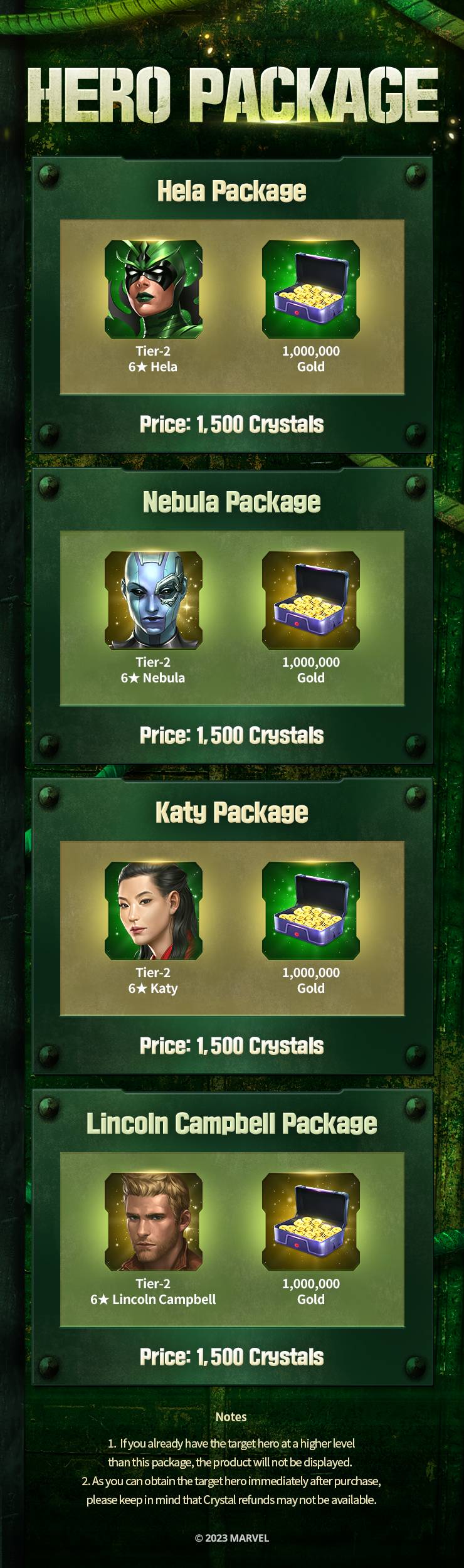 Hero Package - MARVEL Future Fight