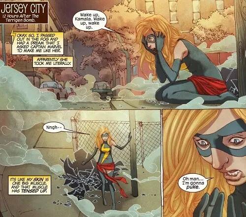 Captain Marvel in Ms Marvel finale - MARVEL Future Fight