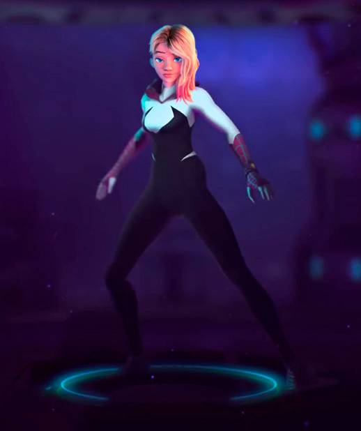 MASKLESS Gwen Stacy - SpiderVerse 2 - MARVEL Future Fight