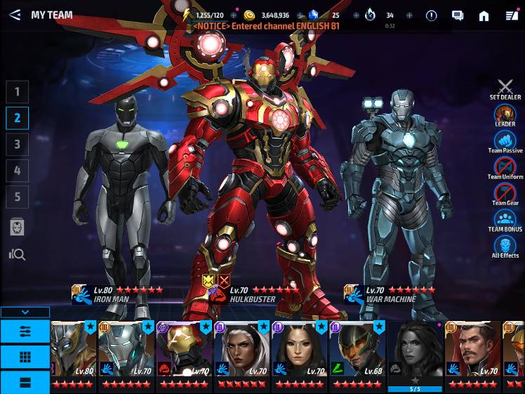 Best team ever in Marvel Future Fight - MARVEL Future Fight