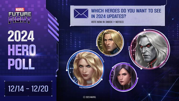 Which Hero Are You Hoping For? Hero Update Voting Event - MARVEL Future ...