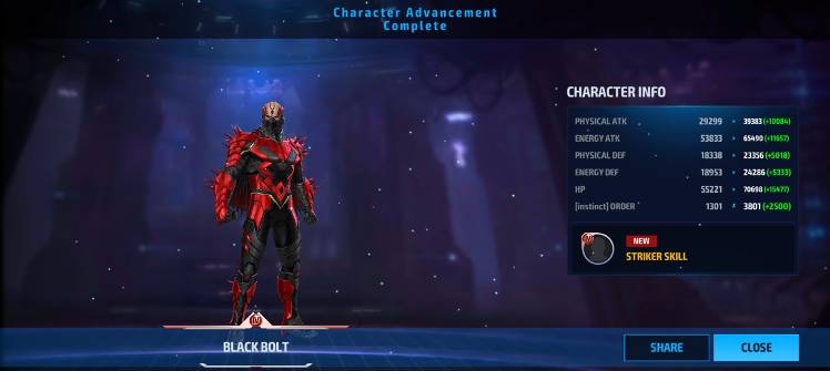 YES!!!!!Finally my first T4 - MARVEL Future Fight