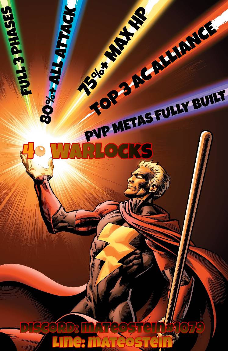 40 Warlocks is recruiting!!! (Top 3 AC Ally) - MARVEL Future Fight