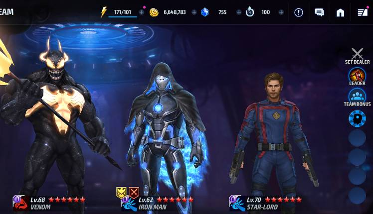 My Second Team - MARVEL Future Fight