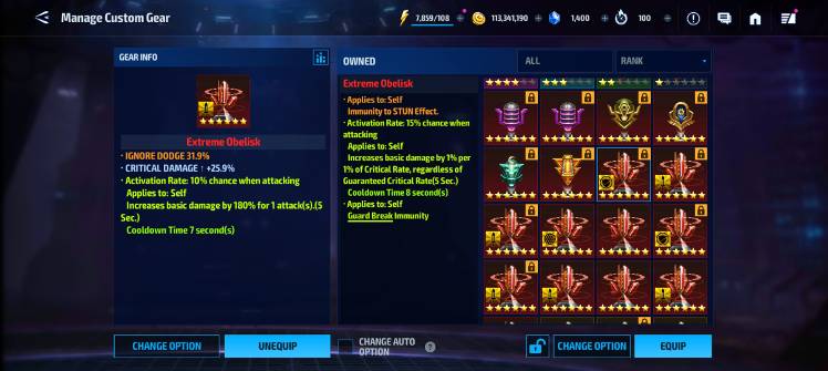 Should i use 1% mini rage on BB?? - MARVEL Future Fight