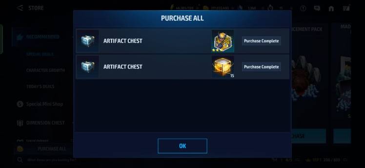 Free Wolverine artifact ( I don’t think anyone got wolverine artifact ...