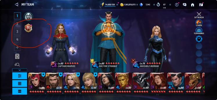 Tier 4 - MARVEL Future Fight