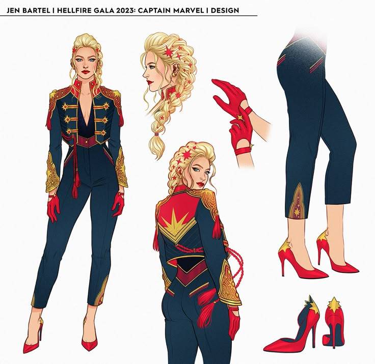 Hellfire Gala uniform collection/artwork #2 - MARVEL Future Fight
