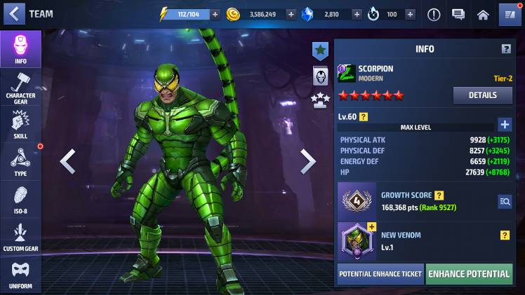 December update hero growth/2/dhfjfhdkdhdnd - MARVEL Future Fight