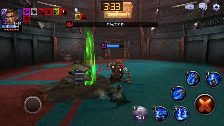 Third person camera angle for Marvel Future Fight. - MARVEL Future Fight