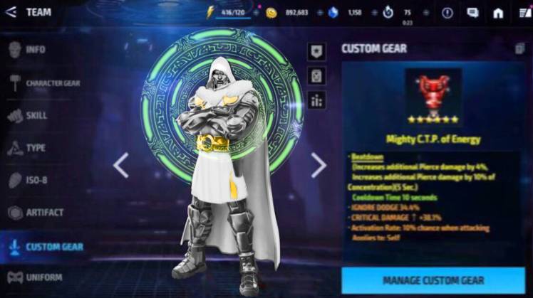 New World Boss Legend: GOD EMPEROR DOOM, new uniforms and Tier-4 Skills ...