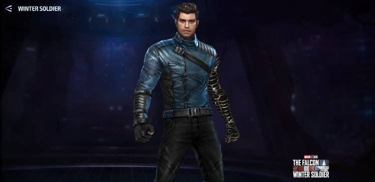 Finally they fixed bucky's face - MARVEL Future Fight