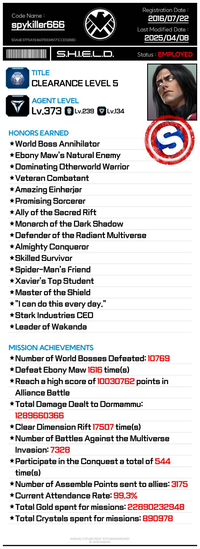 - MARVEL Future Fight