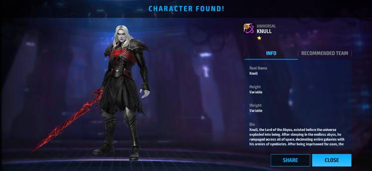 Finally KNULL😈😈 - MARVEL Future Fight