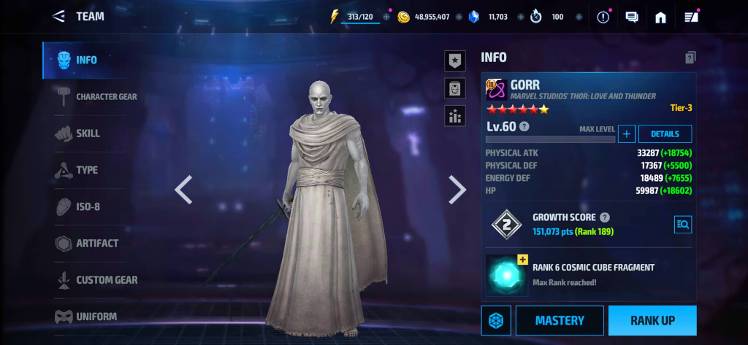 Gorr!!!!!!!!!!!! - MARVEL Future Fight