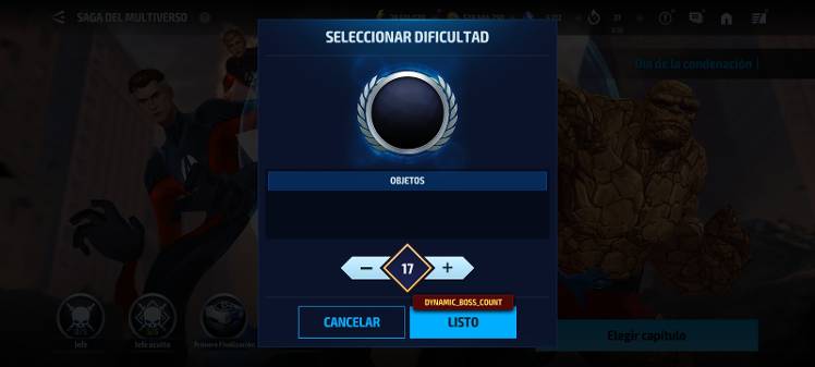 Hidden boss in multiverse saga is bugged - MARVEL Future Fight