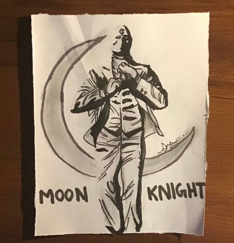 Drawing:Moon knight 🪄 - MARVEL Future Fight