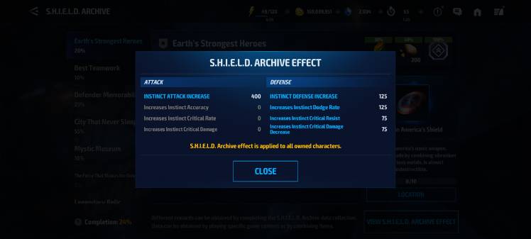 Shield Archive...Opinions - MARVEL Future Fight