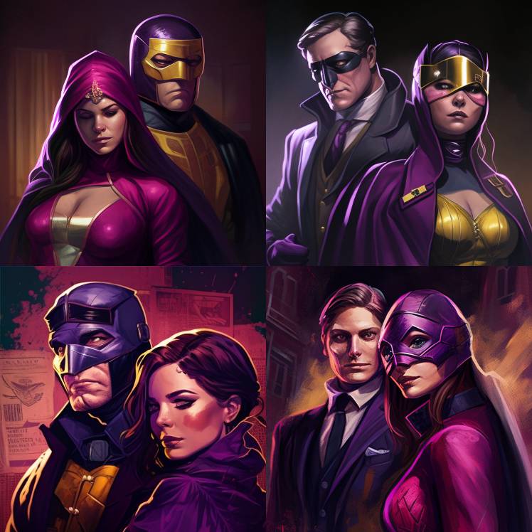 My pictures created by the neural network - MARVEL Future Fight