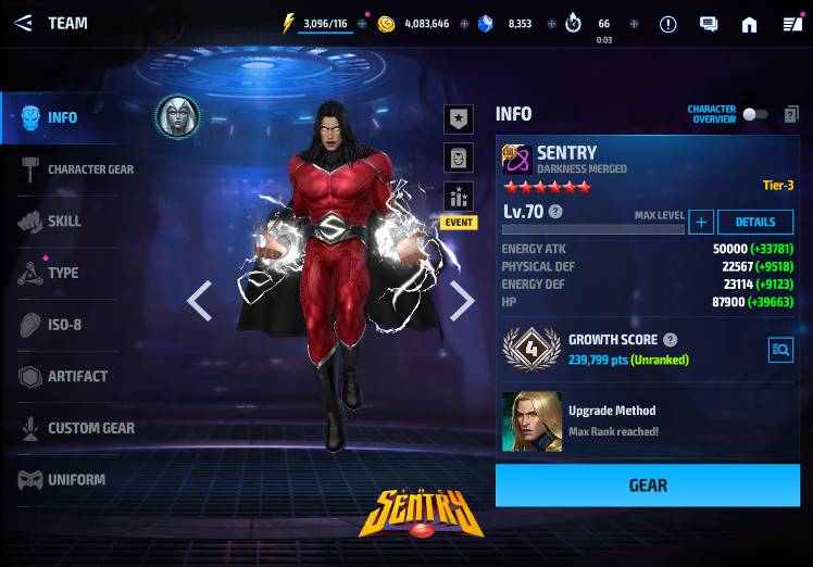 [show off your sentry growth / 01738384B09944D9ADBE7865B69A5DEF ...