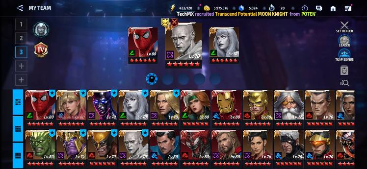 Best pvp team! - MARVEL Future Fight